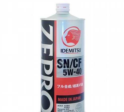 Масло моторное Idemitsu Zepro Euro Spec 5W40 SN/CF