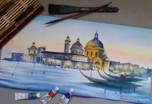 Картина морской пейзаж Венеция от художника