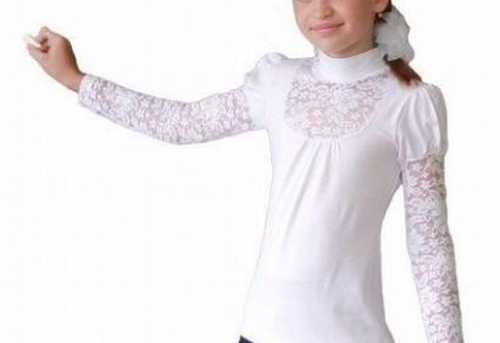Новая трикотажная блузка для девочек р-р 40