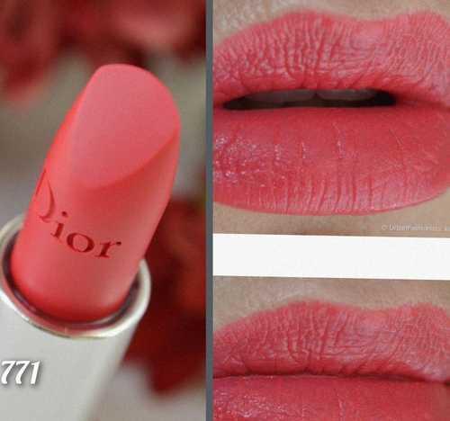 Помада Dior rouge 771 тестер