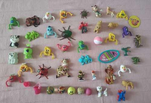 Мелкие игрушки животные, насекомые и др