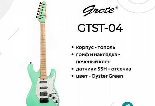 Grote gtst-04 Oyster Green, электрогитара, новая