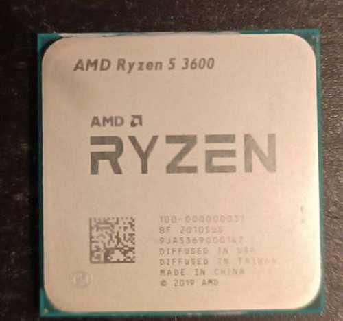 Процессор ryzen 5 3600