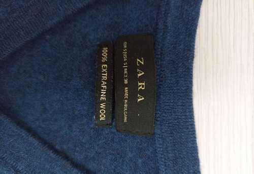 Zara Тонкий джемпер мужской шерстяной