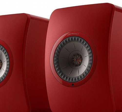 Полочная акустика KEF LS50 Wireless II Crimson Red