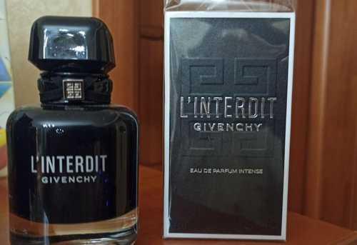 Парфюмированная вода linterdit Givanchy 80 ml