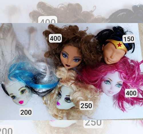 Головы Монстер хай Monster high