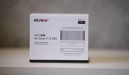 Объектив Viltrox AF 23mm f/1.4 Fujifilm X Новый