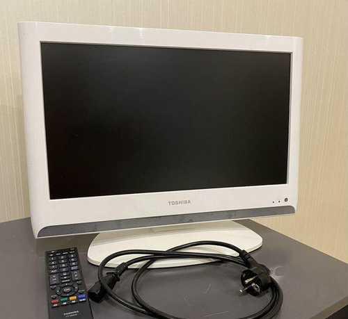 Телевизор Toshiba 19AV606PR, HD, белый