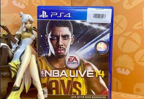 PS4 NBA Live 14 (английская версия) б/у