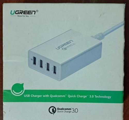 Зарядное устройство Ugreen 30926 Fast USB Charger