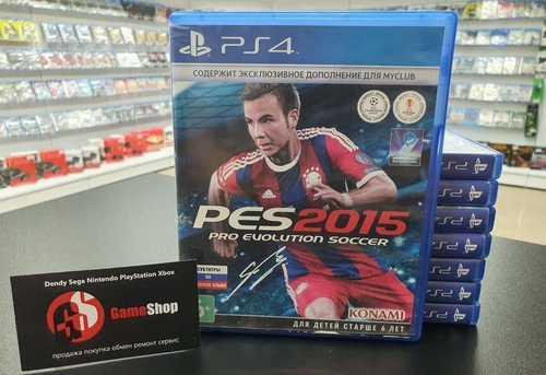 Диск Pro Evolution Soccer 2015 для PS4 б/у