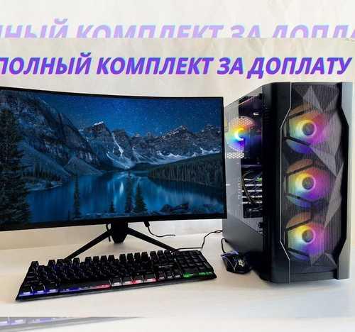 Игровой Пк   Монитор: rx 580 8gb / 12 Ядер