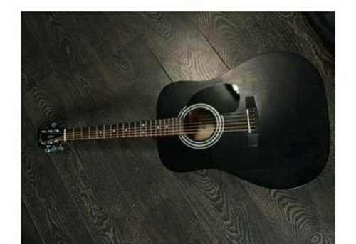 Акустическая гитара, черная, Cort
