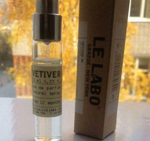 Туалетная вода LE labo Vetiver 46 10 мл пробник