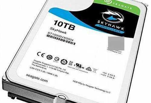 Seagate SATA3 10Tb 3.5"SkyHawk 7200 256Mb (ST10000