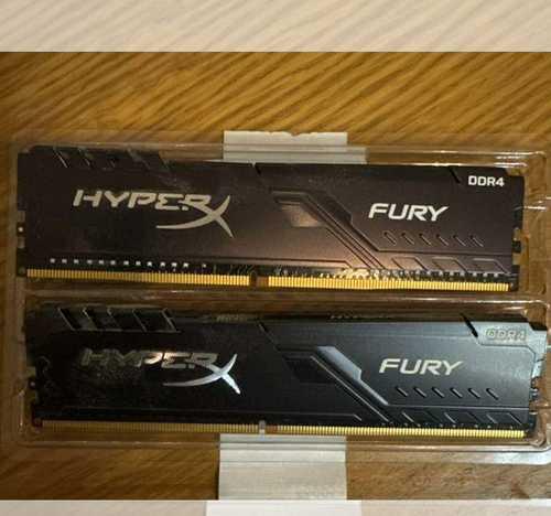 Оперативная память Kingston Fury ddr4 4gbx2