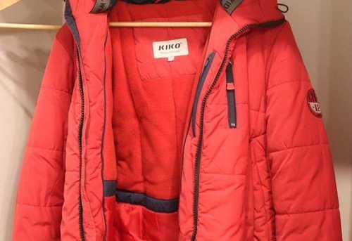 Зимняя куртка пуховик для мальчика Kiko (164)