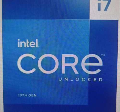 Процессор intel core i7 13700k