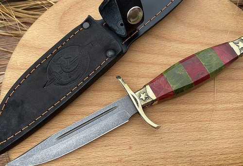 Нож "Финка Пограничника», клинок сталь Х12мф, руко
