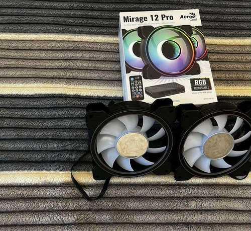 Вентилятор Aerocool Mirage 12 argb. 2шт