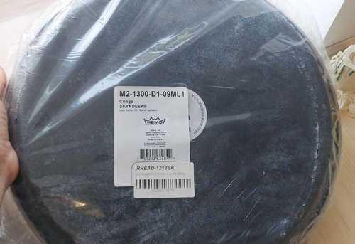Remo Black Calfskin Skyndeep Пластик для конги 11
