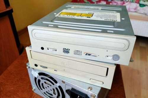 Блок питания 200 w, привод CD, привод DVD-RW
