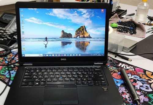 Dell latitude e7450 i7/16/256/HD14"/New Batt