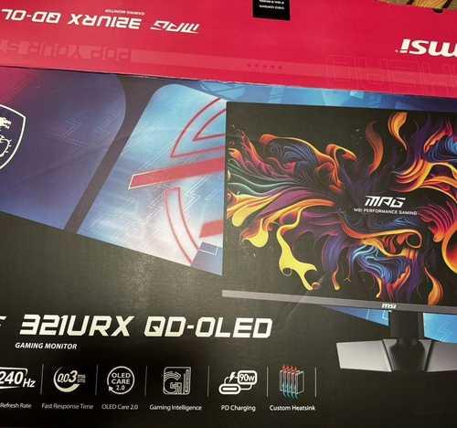 MSI MPG321URX QD-Oled 32"