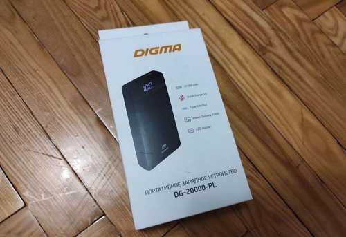 Пауэрбанк Digma Power Delivery 20000 мА/ч
