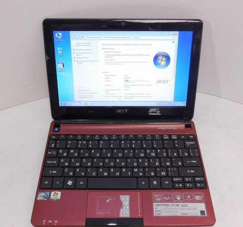 Нетбук acer aspire one 722