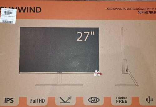 Монитор sunwind 27 (Чек+гарантия)