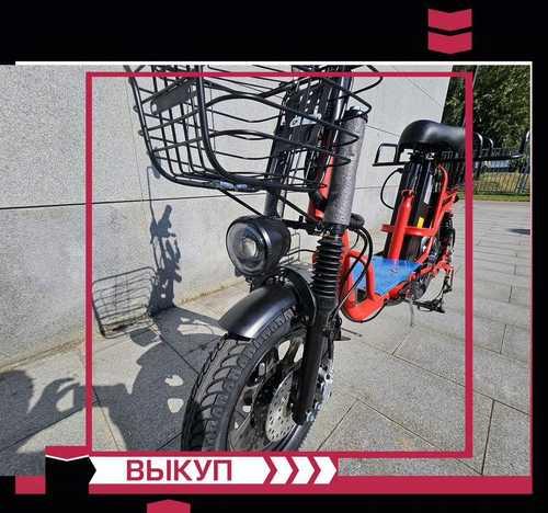 Электровелосипед Mоnster c 1 АКБ для курьера, продажа