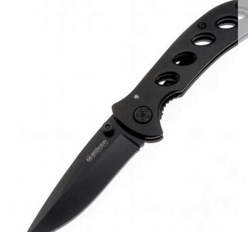 Нож складной Boker Shadow 01MB428, 83 мм, черный