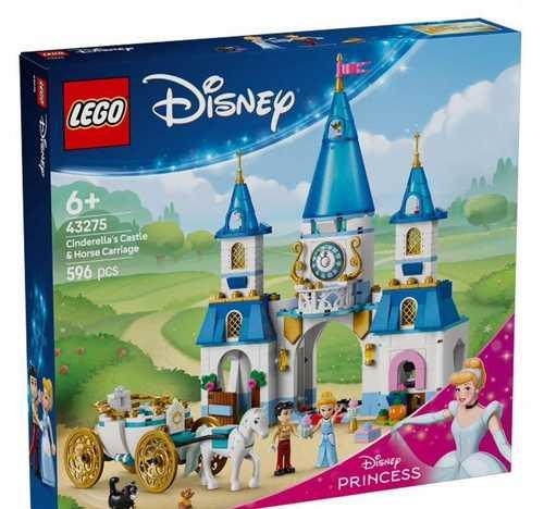 Lego Disney Princess Замок и карета Золушки 43275