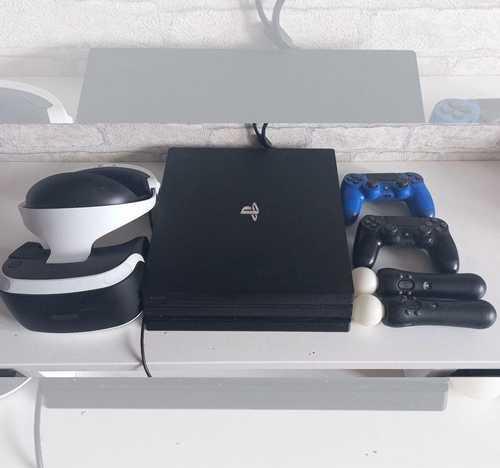 Sony PS4 PRO+ VR шлем