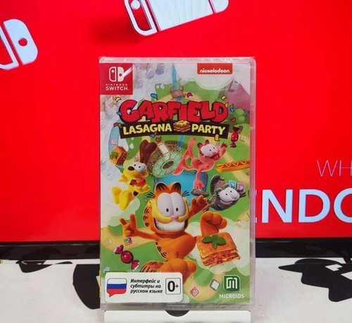 Garfield Lasagna Party Nintendo Switch New