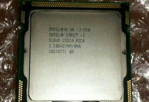 Процессор Clarkdale s1156 intel Core i3-550 3,2ггц
