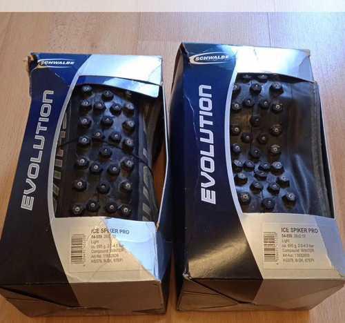 Велопокрышки Schwalbe ICE spiker 26x2,1 дюймов