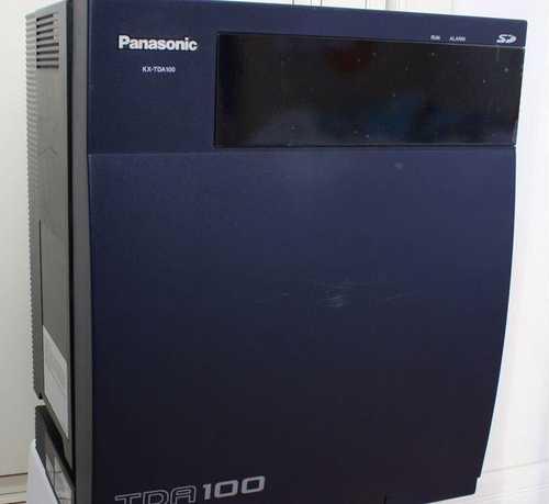 Атс Panasonic KX-TDA100RU с телефоном