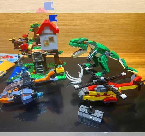 Lego Creator 3 в 1. 31010,31029,31058,31111