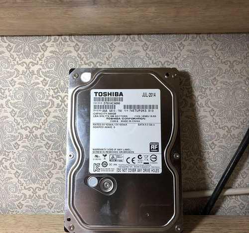 Жёсткий диск Toshiba DT01ACA050