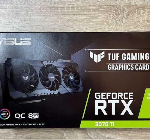 Коробка от RTX 3070Ti Asus TUF