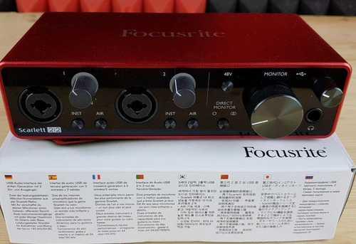 Звуковая карта focusrite Scarlett 2i2 3rd gen