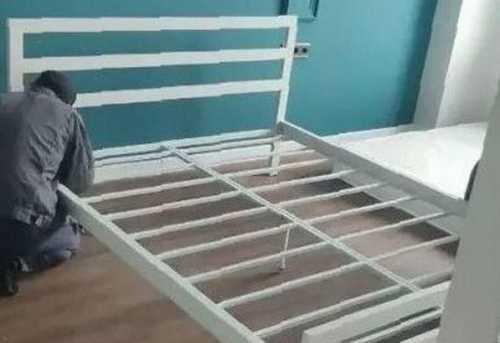 Кровать лофт металлическая