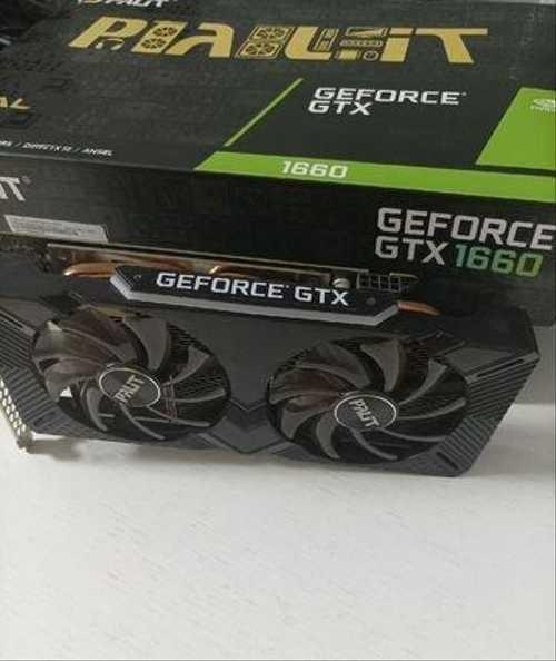 GTX 1660 palit, обмен на карту с чеком