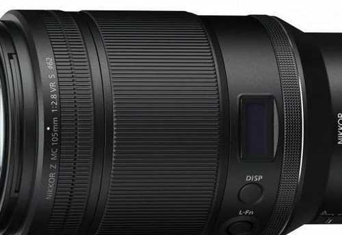 Nikon Z MC 105 MM F2.8 VR S (Абсолютно новый)