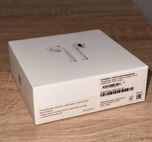 Коробка от наушников apple airpods 2