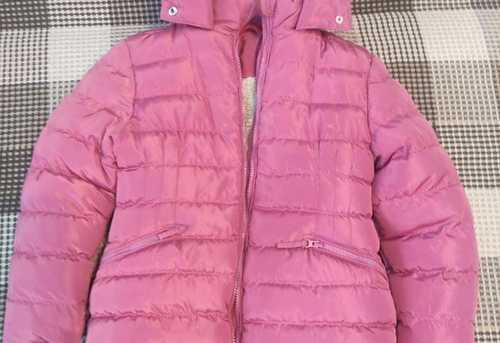 Куртка зимняя для девочки 134 см