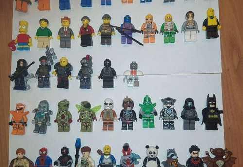 Lego фигурки разные
